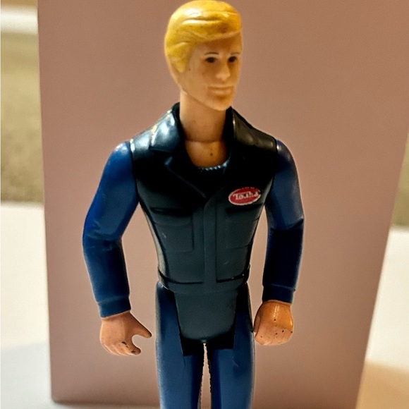 Tonka | Toys | 979 Vtg Tonka Man Blonde Blue Overalls 5 Bendable ...